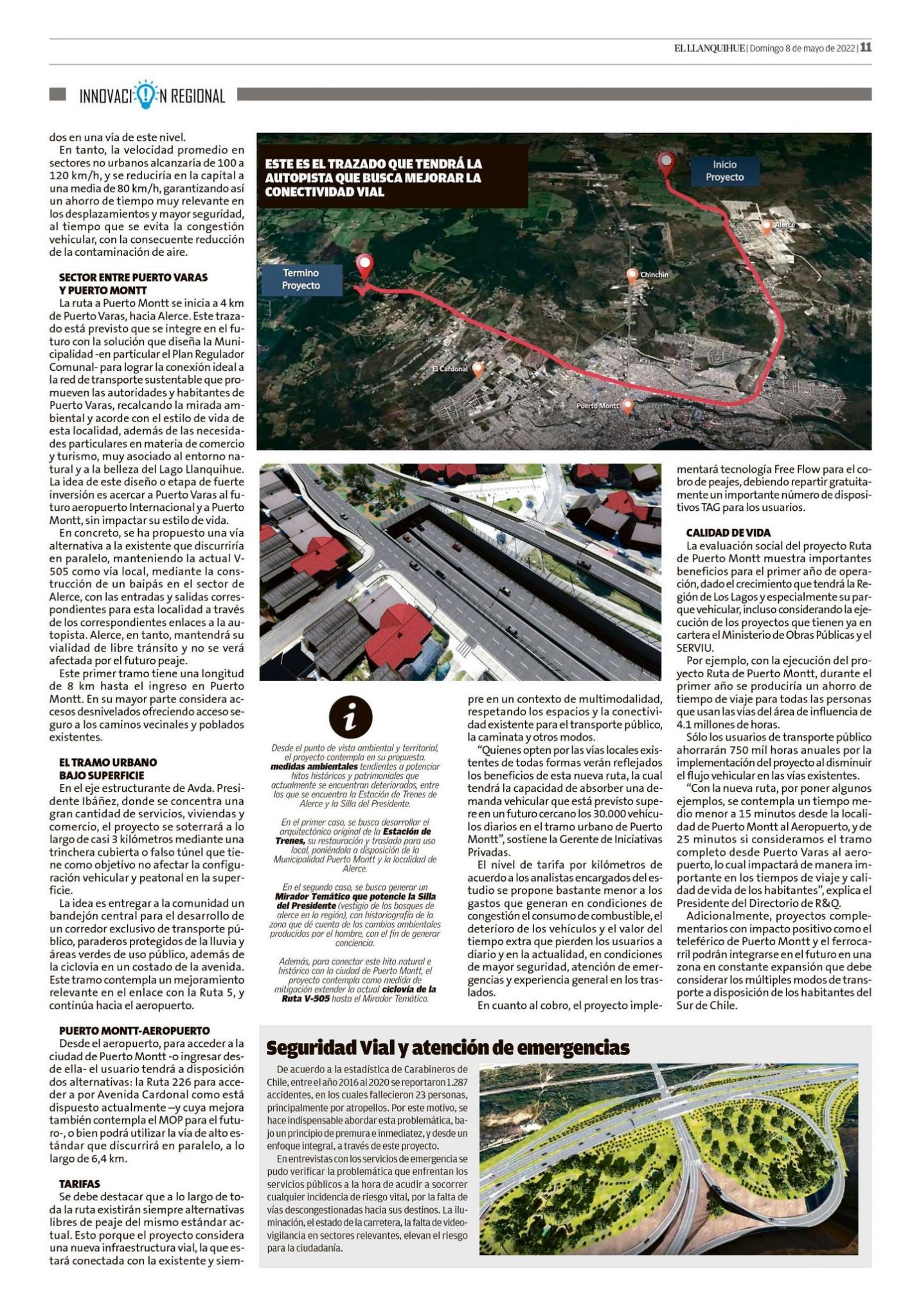 Ruta Metropolitana de Puerto Montt cambia de nombre: Ahora se llama “Ruta de Puerto Montt ...